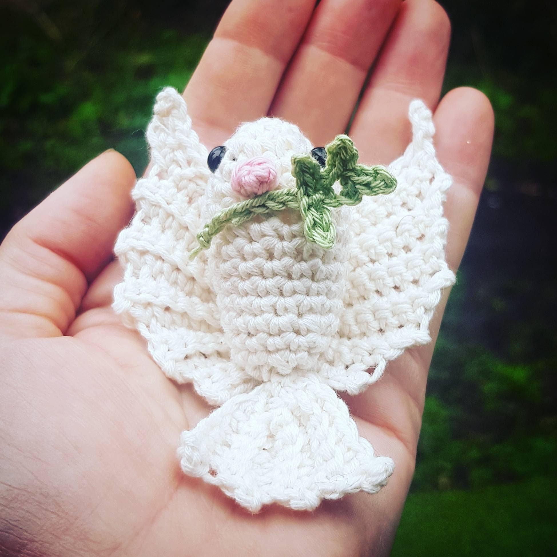 Peace Dove PDF Tutorial- Crochet - Etsy