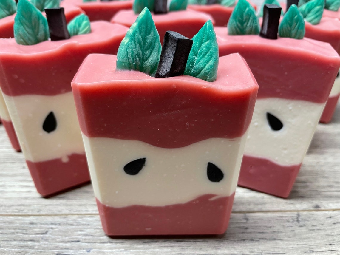 Fresh Picked Apple Cold Process Soap. Artisan Soap. Handmade | Etsy