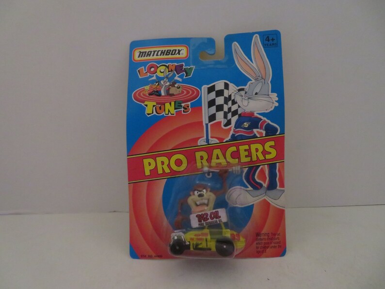 Matchbox Looney Tunes Pro Racer Devil Taz Oil Dirt Car 1993 - Etsy