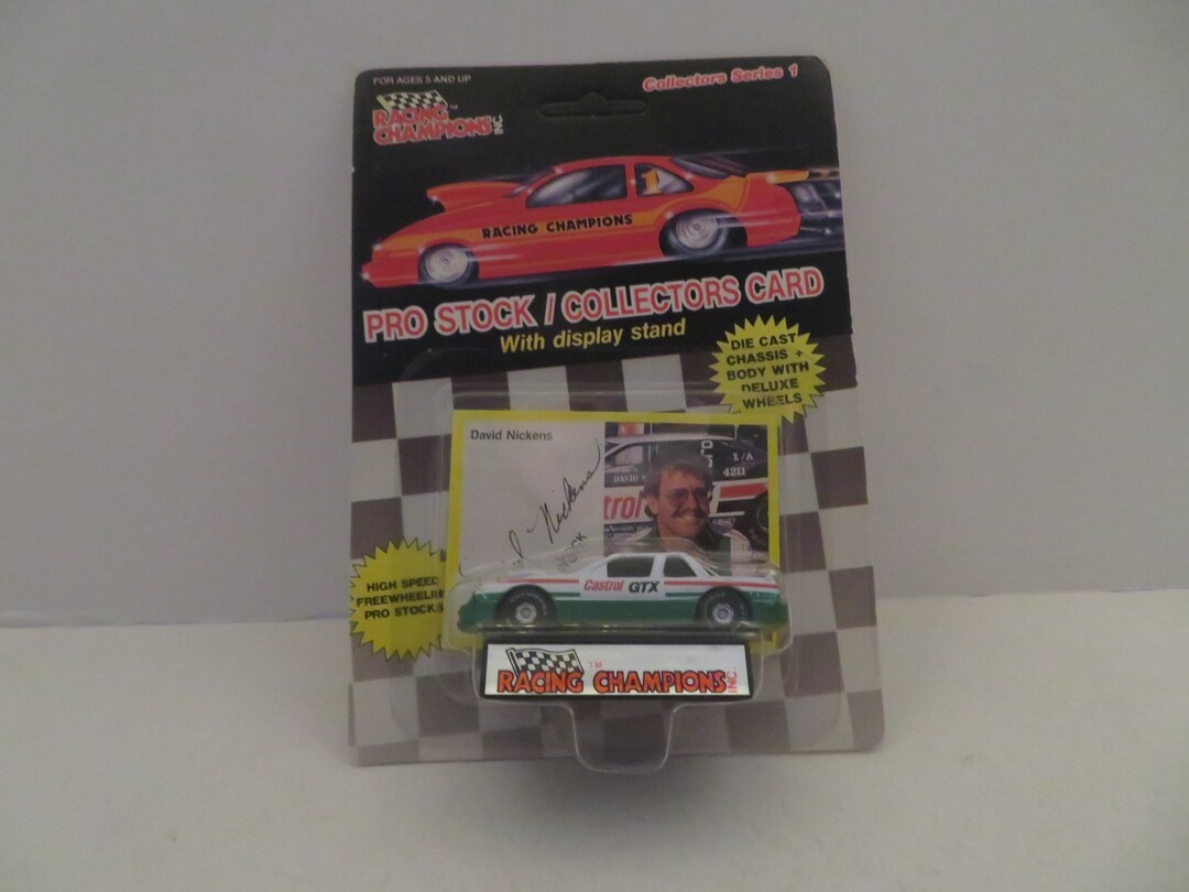 Racing Champions Series 1 Pro Stock Davis Nickens Castrol GTX 1989 MOC ...