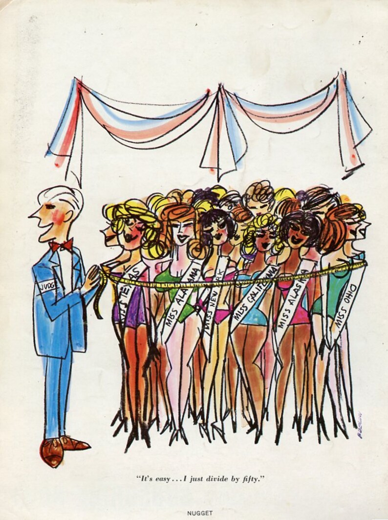 Nugget Men's Interest Magazine June 1962 VG 4.0 - Etsy