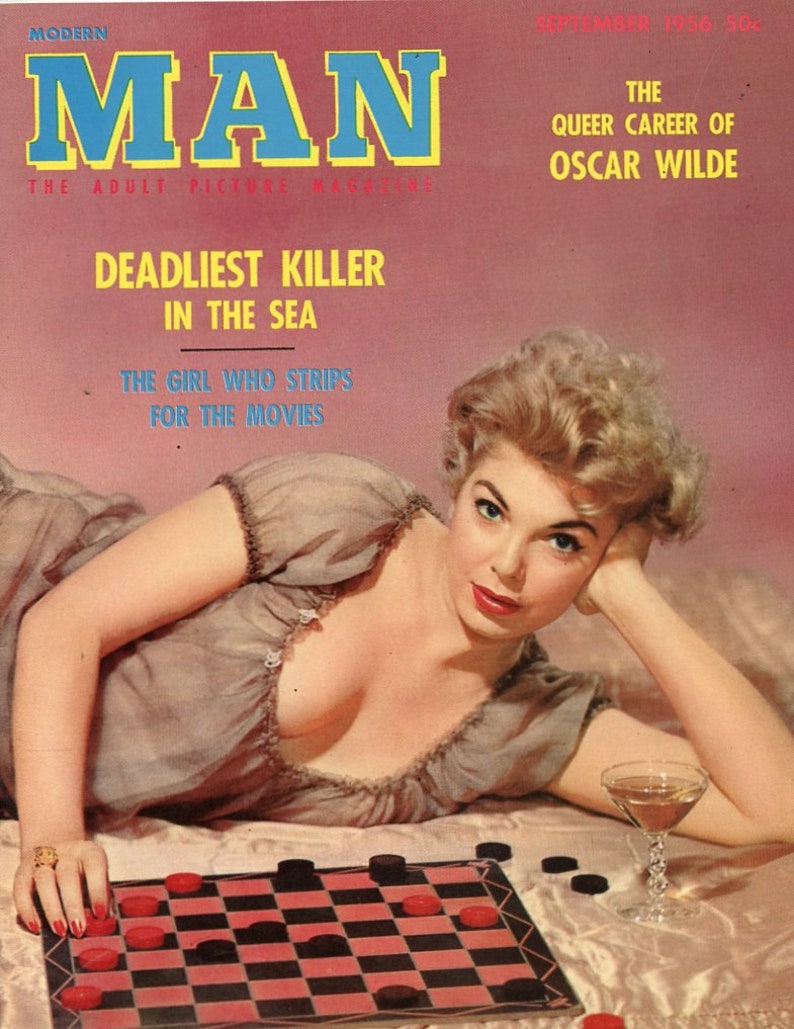 Male Men's Interest Magazine Sept 1956 Candy Barr VF 7.5 - Etsy