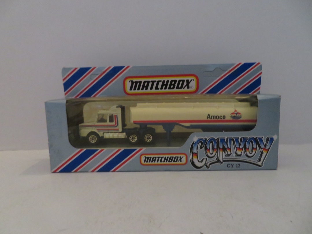 Matchbox Convoy CY-17 Scania Petrol Tanker Amoco 1983 Nice W/box - Etsy