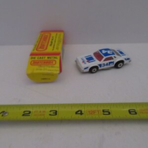 Matchbox #34 Chevy Pro Stocker Lightning White 1980 W/1982 Box - Etsy