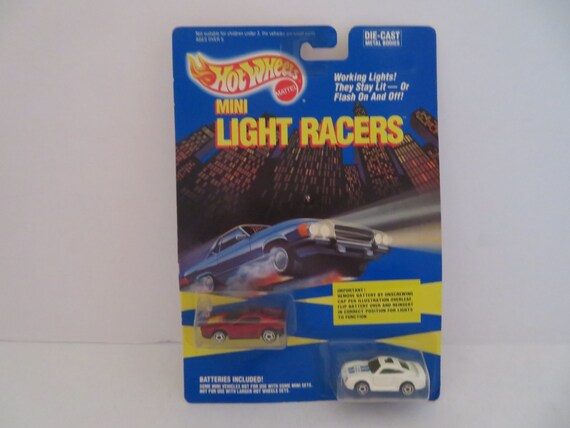 Hot Wheels Mini Light Racers Ferrari & Porsche 959 2 Pack 1989 - Etsy