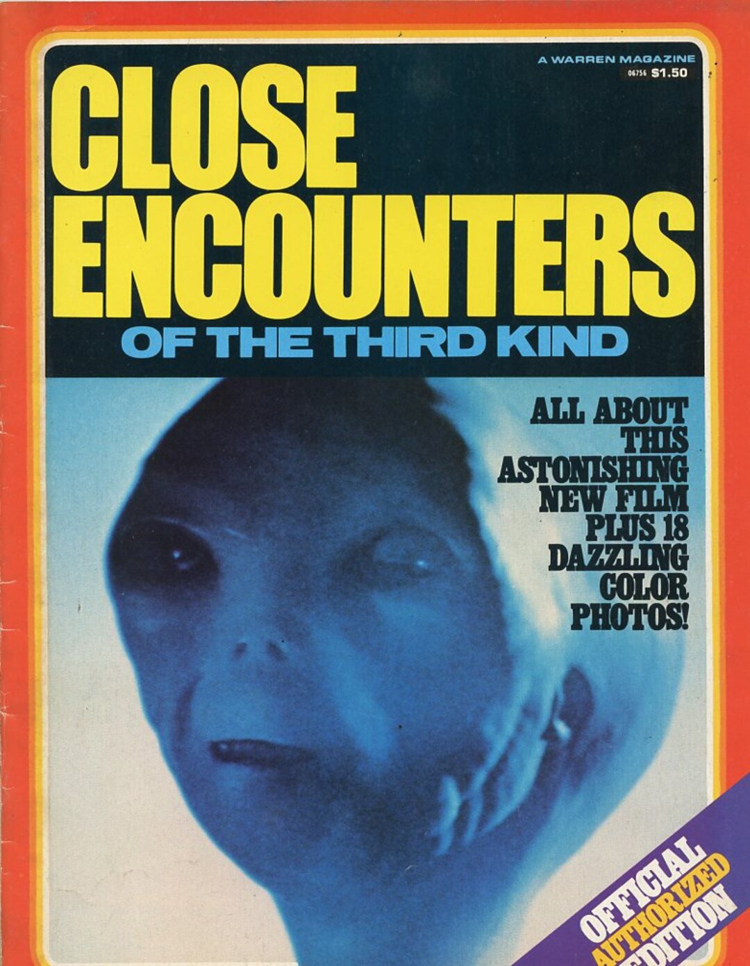 A Warren Magazine Official Authorized Close Encounters of the Third ...