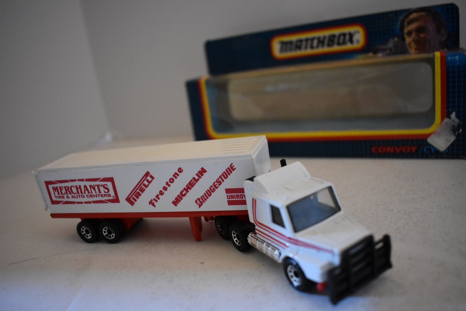 Matchbox CY-16 Convoy Scania Box Truck Merchants Tire & Auto | Etsy