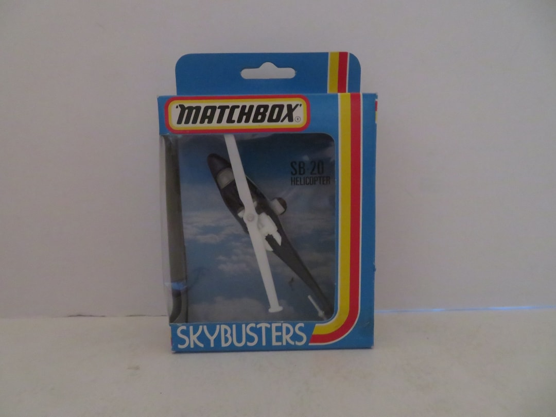 Matchbox Sky Busters SB-20 Air Aid Helicopter 1981 MIB - Etsy
