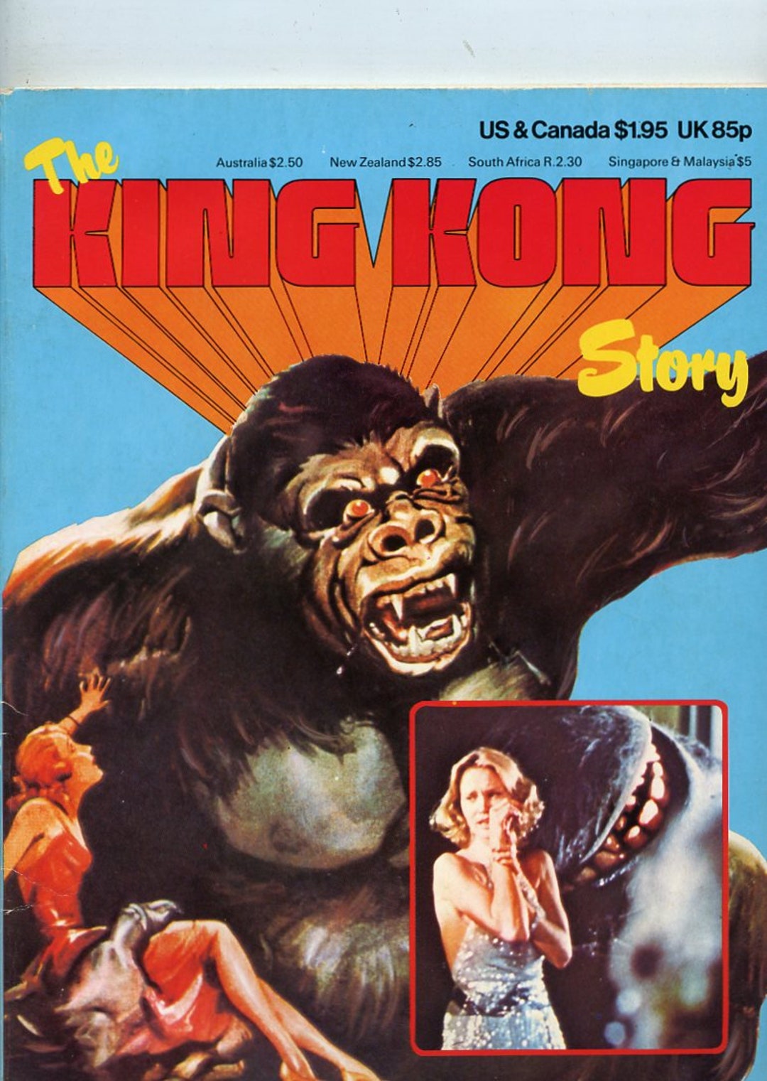 The King Kong Story Men's Interest Magazine 1976 VG 4.0 - Etsy