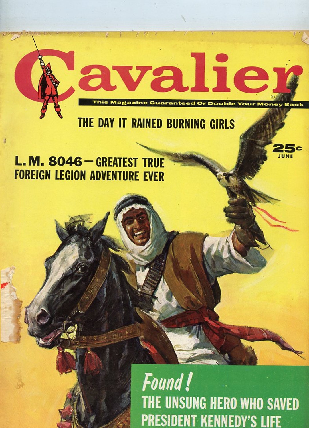 Cavalier Men's Interest Magazine June 1961 VG 4.0 - Etsy