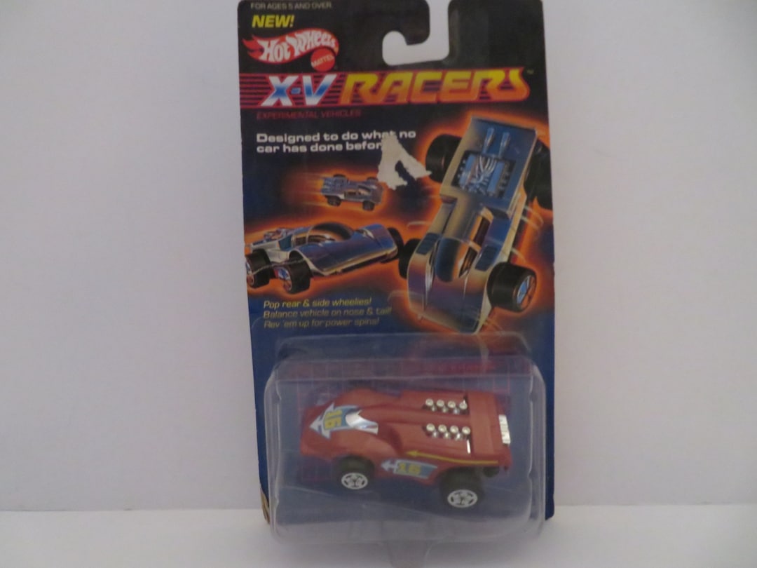 Hot Wheels X-V Racers Exceleracer 16 Red 1985 MOC - Etsy