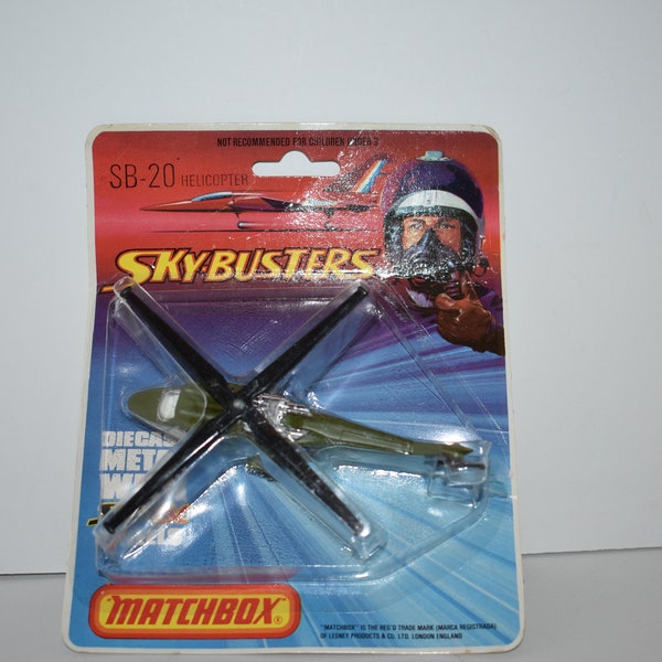 Matchbox Helicopter - Etsy