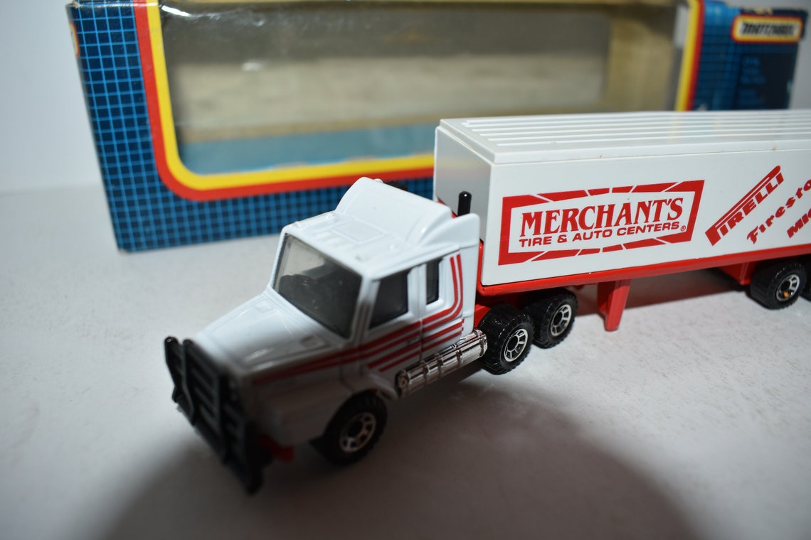Matchbox CY-16 Convoy Scania Box Truck Merchants Tire & Auto | Etsy