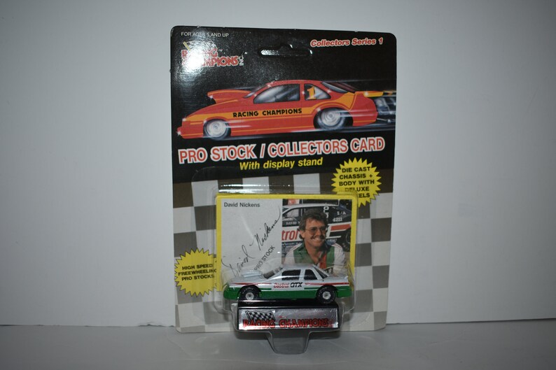Racing Champions Pro Stock Series 1 W/stand David Nickens - Etsy