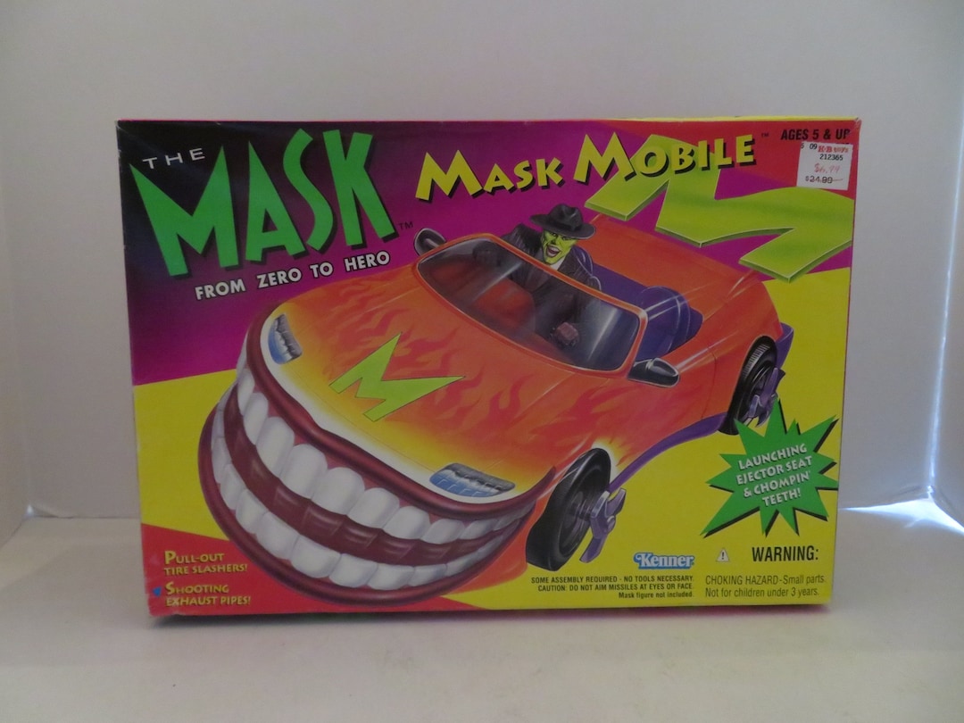 Kenner the Mask From Zero to Hero Mask Mobile Car 1995 MISB - Etsy