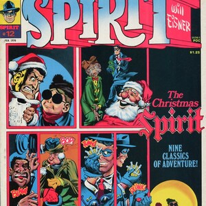 The Spirit Magazine the Christmas Spirit #12 FN 6.0 1976 - Etsy