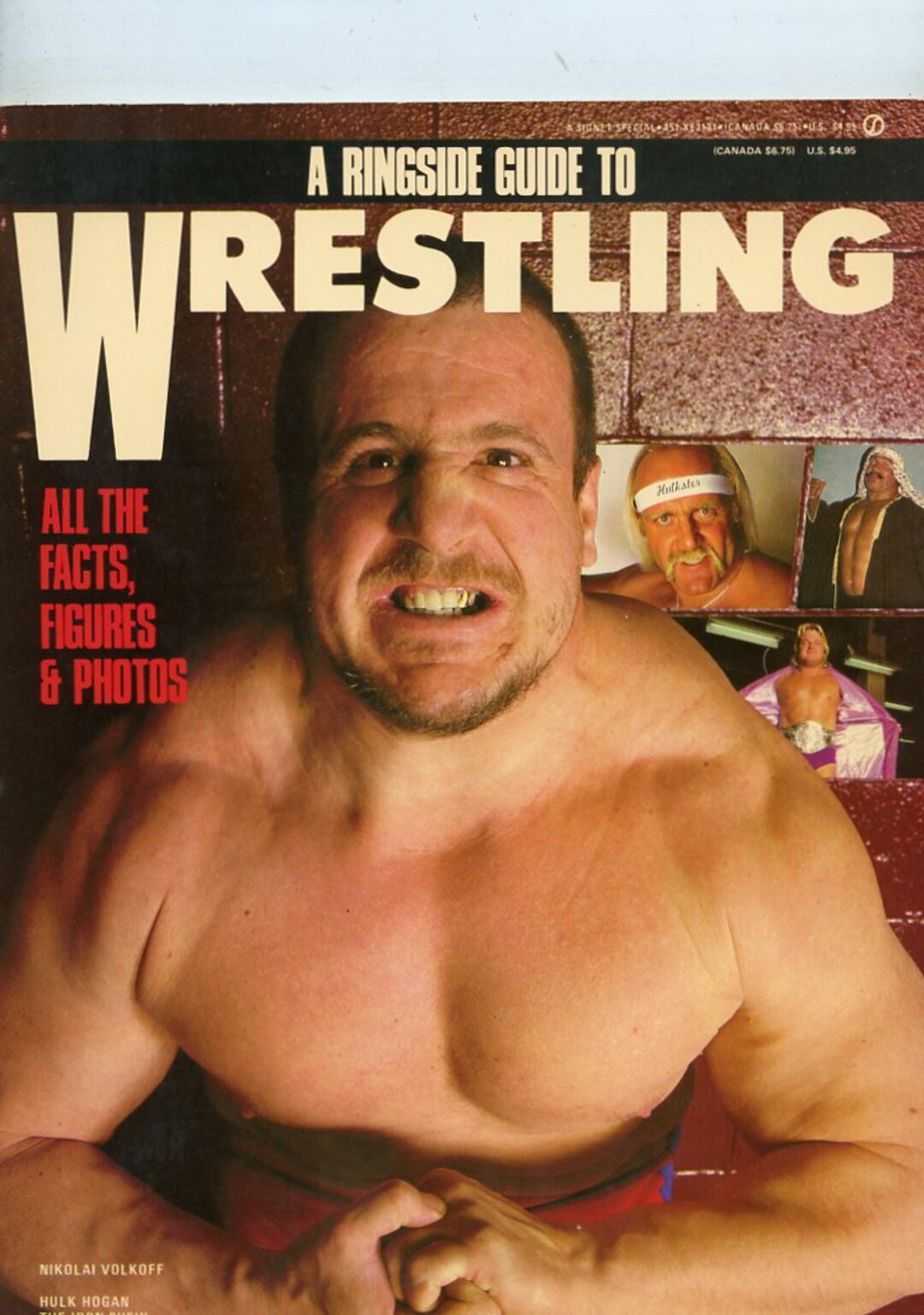 A Ringside Guide to Wrestling Magazine A Signet Special Hulk Hogan ...