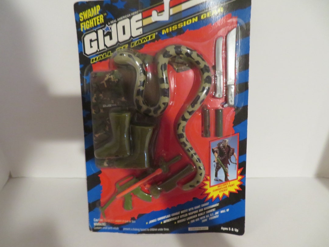GI Joe Hall of Fame Mission Gear Swamp Fighter Set 1993 MOC - Etsy