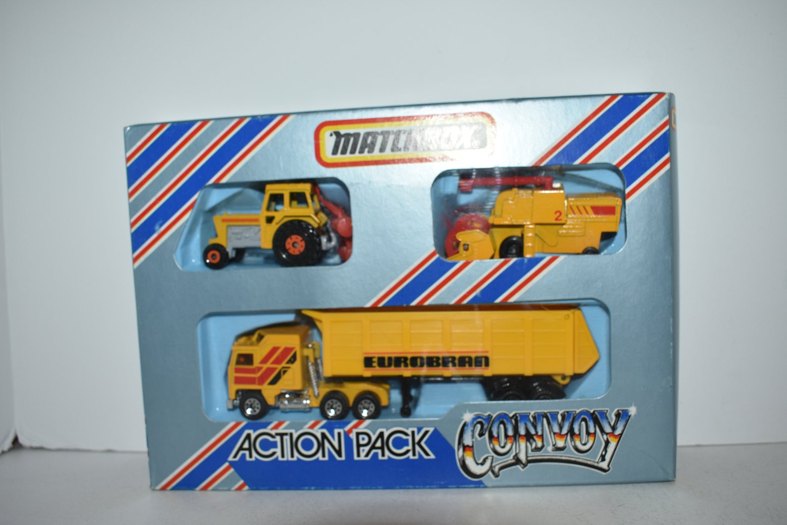 Matchbox Action Pack Convoy CY205 3 Piece Set Euroban Tractor - Etsy