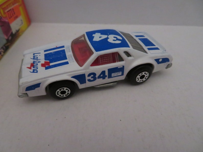 Matchbox 34 Chevy Pro Stocker Lightning White 1980 W/1982 Box - Etsy