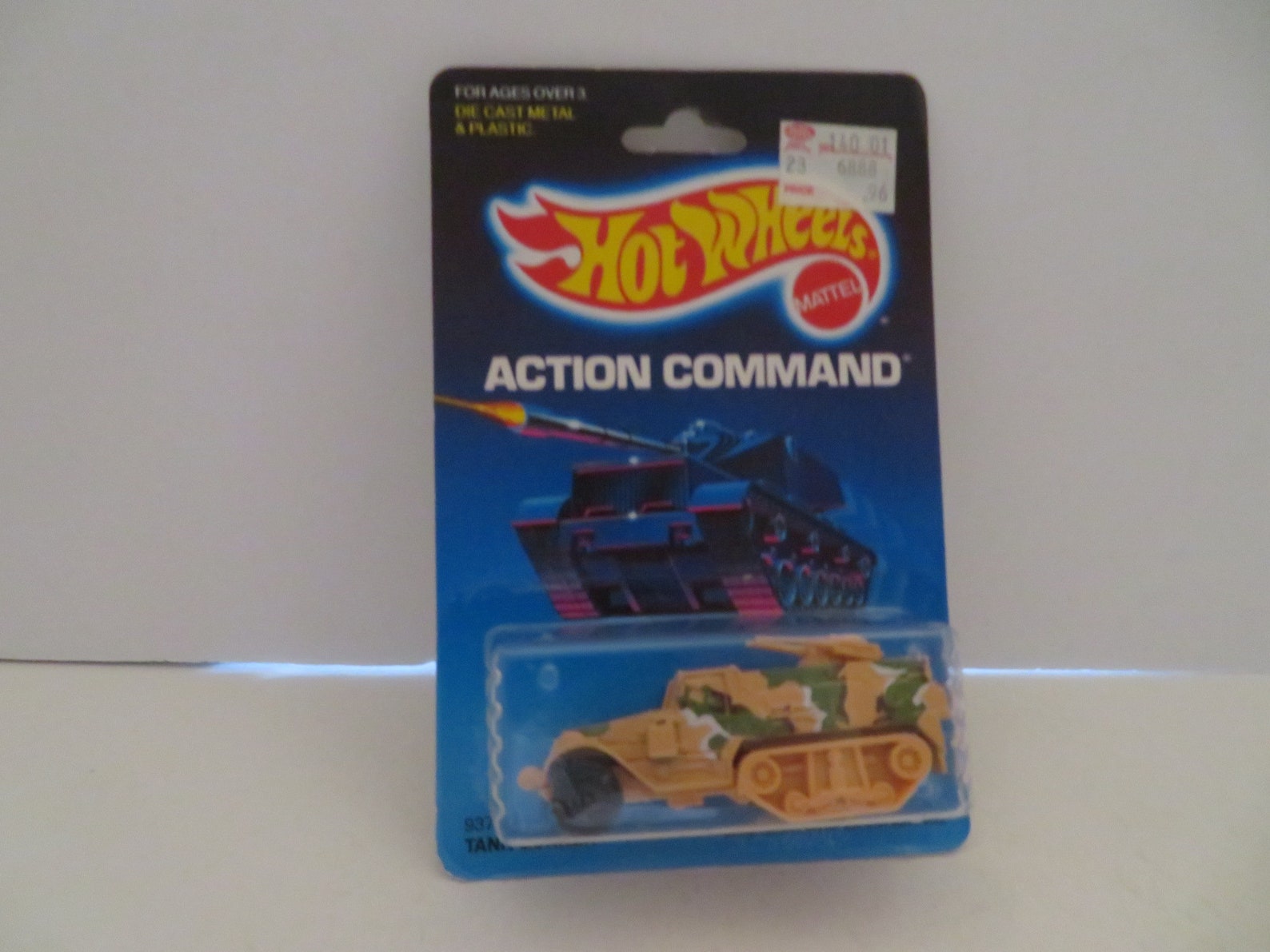 Hot Wheels Action Command 9374 Tank Gunner Half Track Tan | Etsy