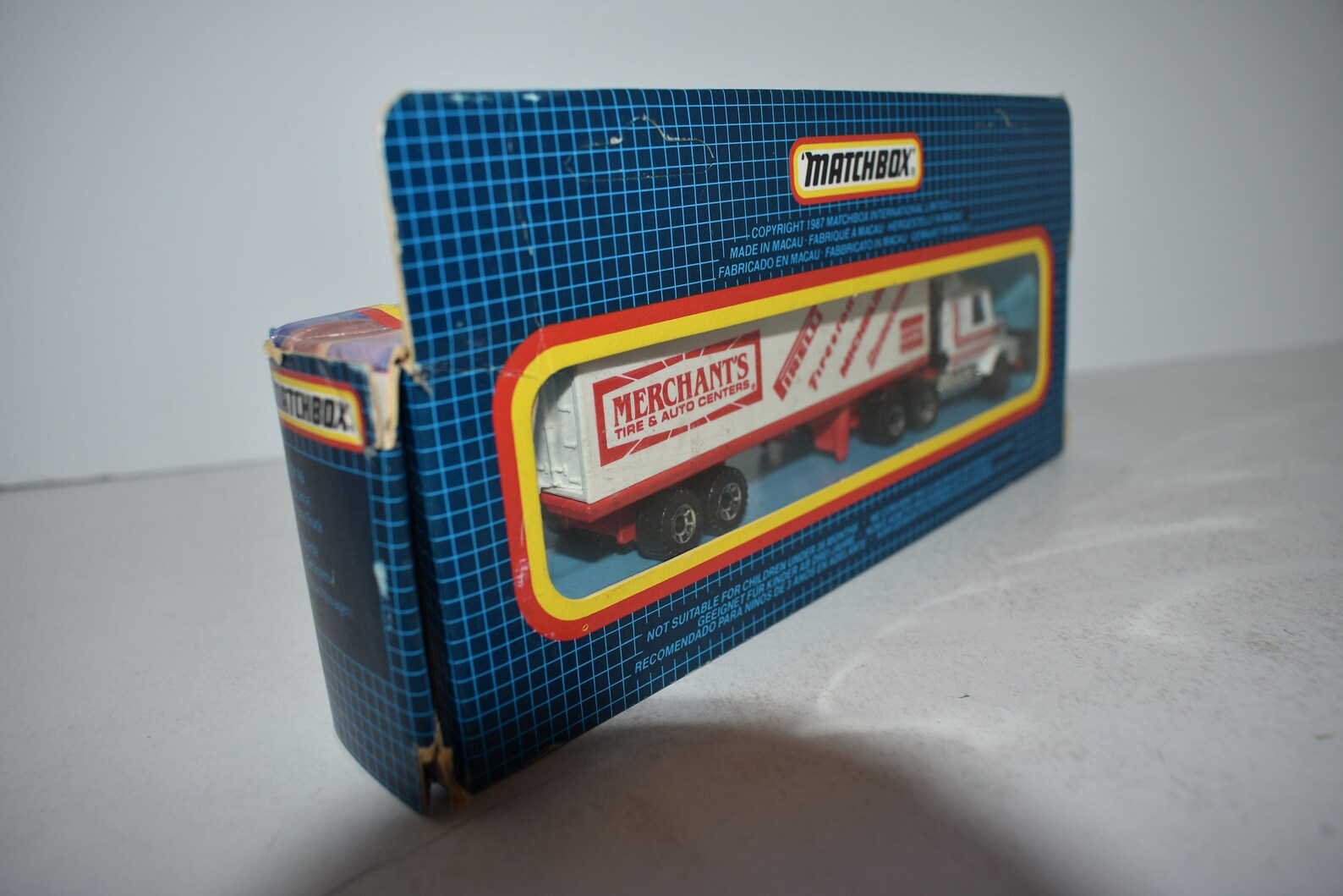 Matchbox CY-16 Convoy Scania Box Truck Merchants Tire & Auto | Etsy