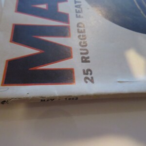 Male Men's Interest Magazine Atlas Vol 3 5 MAM May 1953 G/VG 3.0 - Etsy