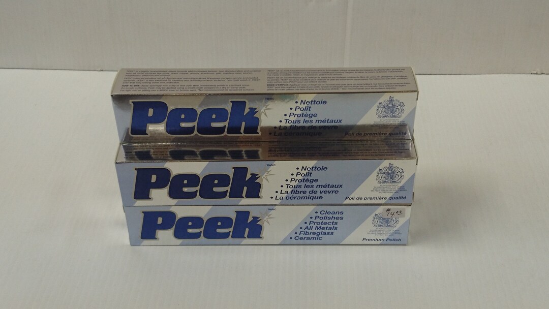 Peek All-purpose Cleaner/polish 100ml Tube - Etsy