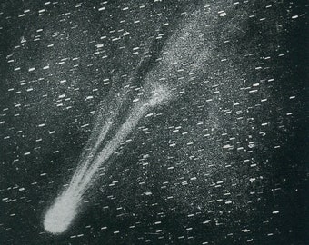 Antique Comet Print - Etsy