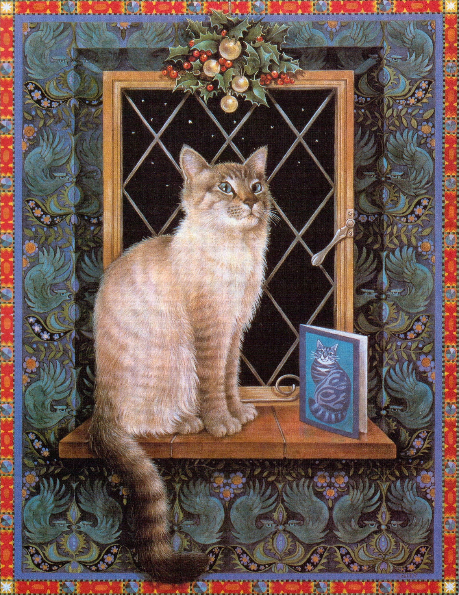 Lesley Anne Ivory Glorious Cats. Cute Cats. Cat Art. Vintage Cat Art ...