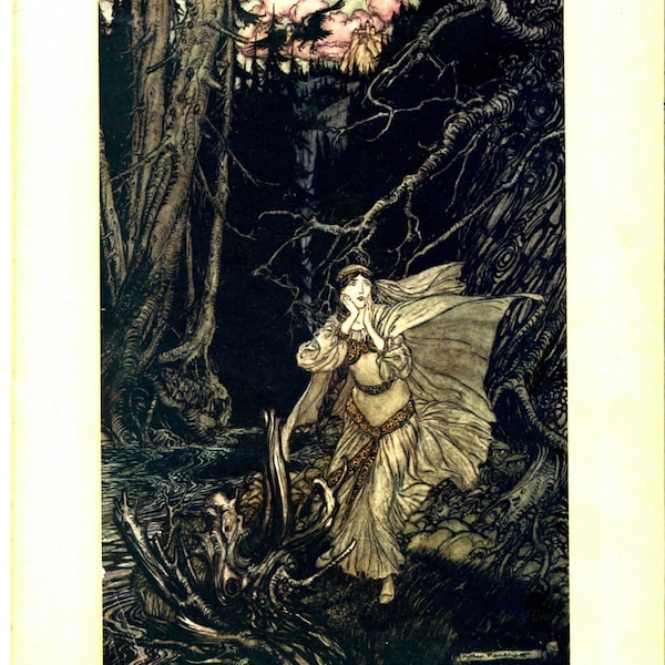 Arthur Rackham Print - Etsy