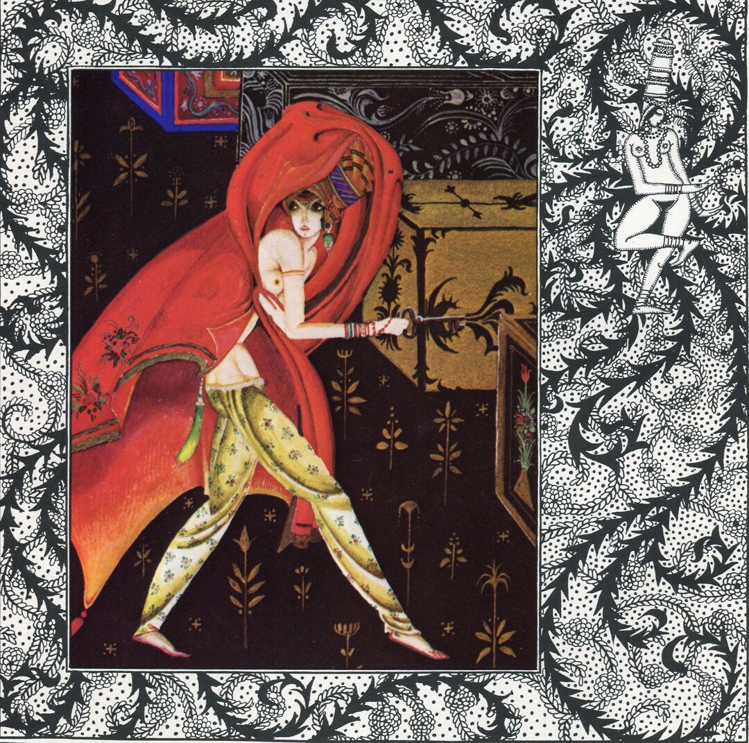 Kay NIELSEN ART DECO Nielsen Print Kay Nielsen Print Vintage Book Plate ...