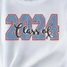 Class of 2024 Embroidery Design, Graduation Embroidery Design, 8 Sizes ...