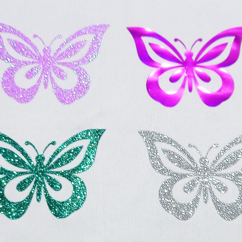 Glitter Butterfly Red - Etsy UK