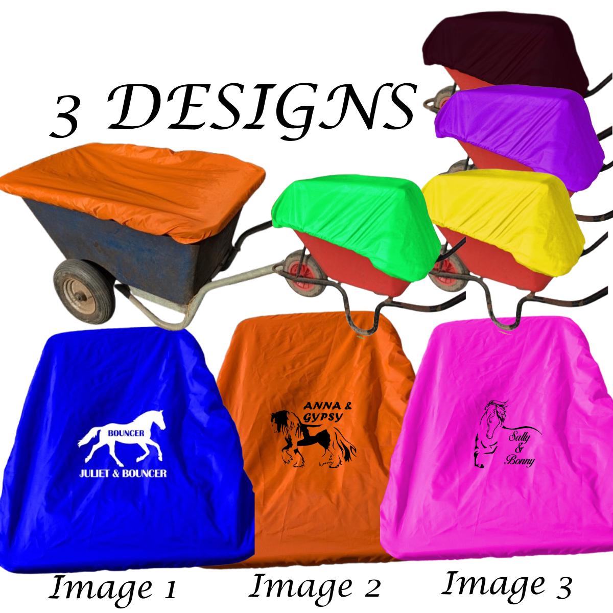PERSONALISED Wheelbarrow Covers Adjustable Equine, Horse Gifts, Pink ...