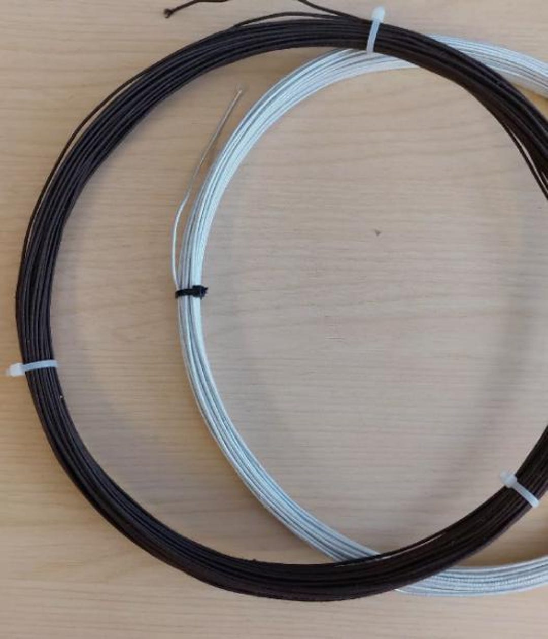 1.0mm Soft Cotton Covered Millinery Wire Hat & Fascinator Wire, White ...