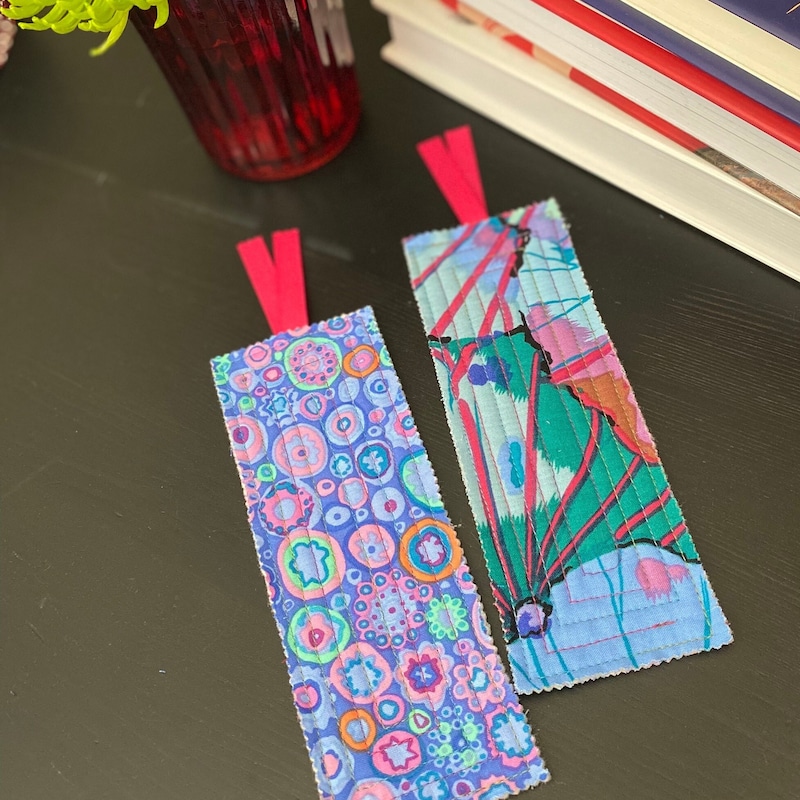 Fabric Bookmark - Etsy