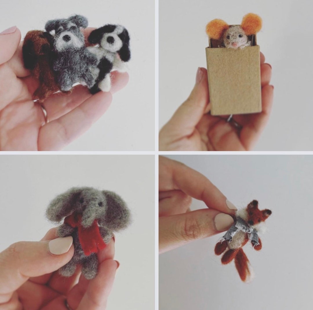 Single Matchbox Animal Matchbox Mouse Dog Fox Elephant - Etsy Australia