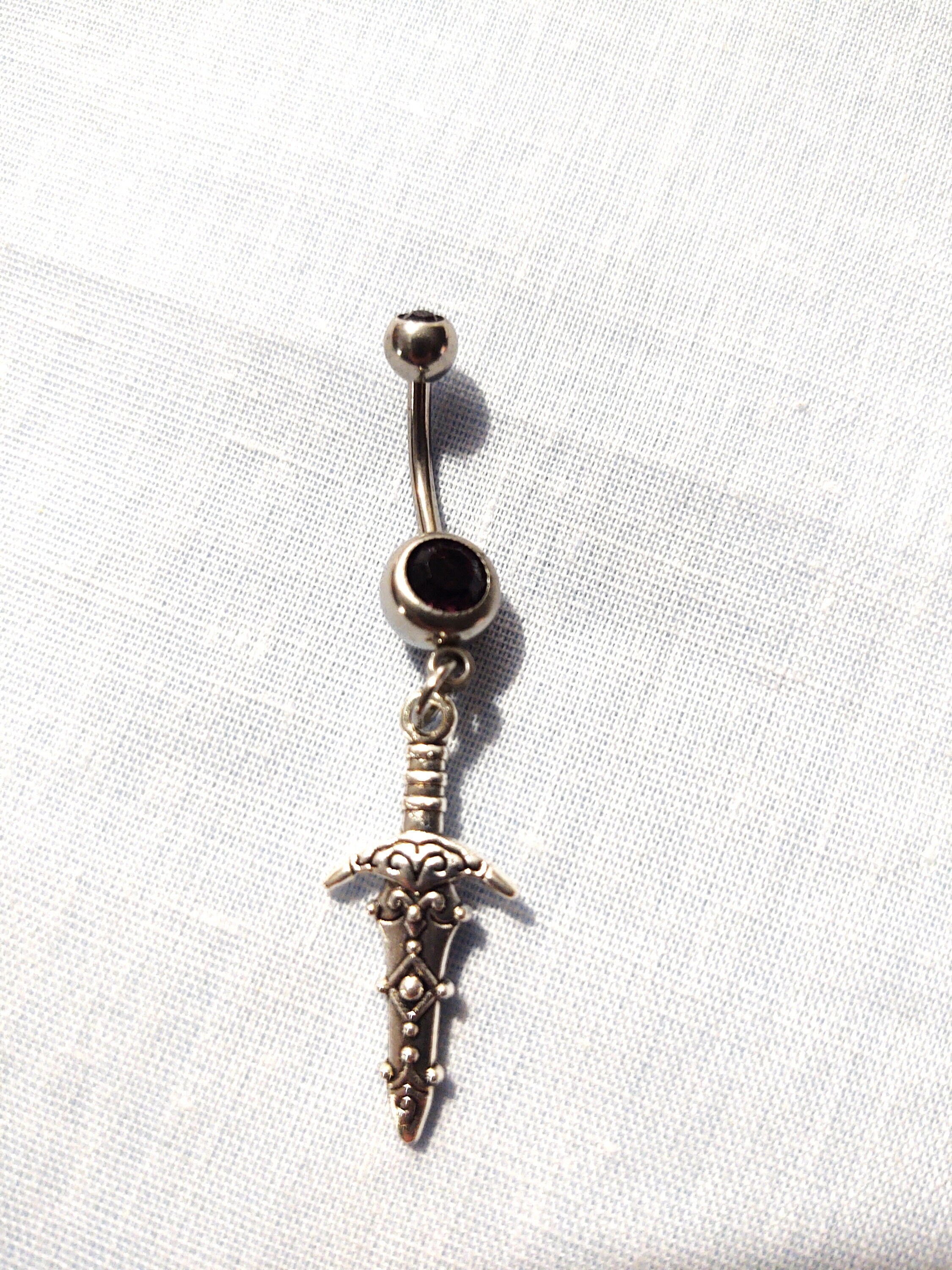 Dagger belly button ring store