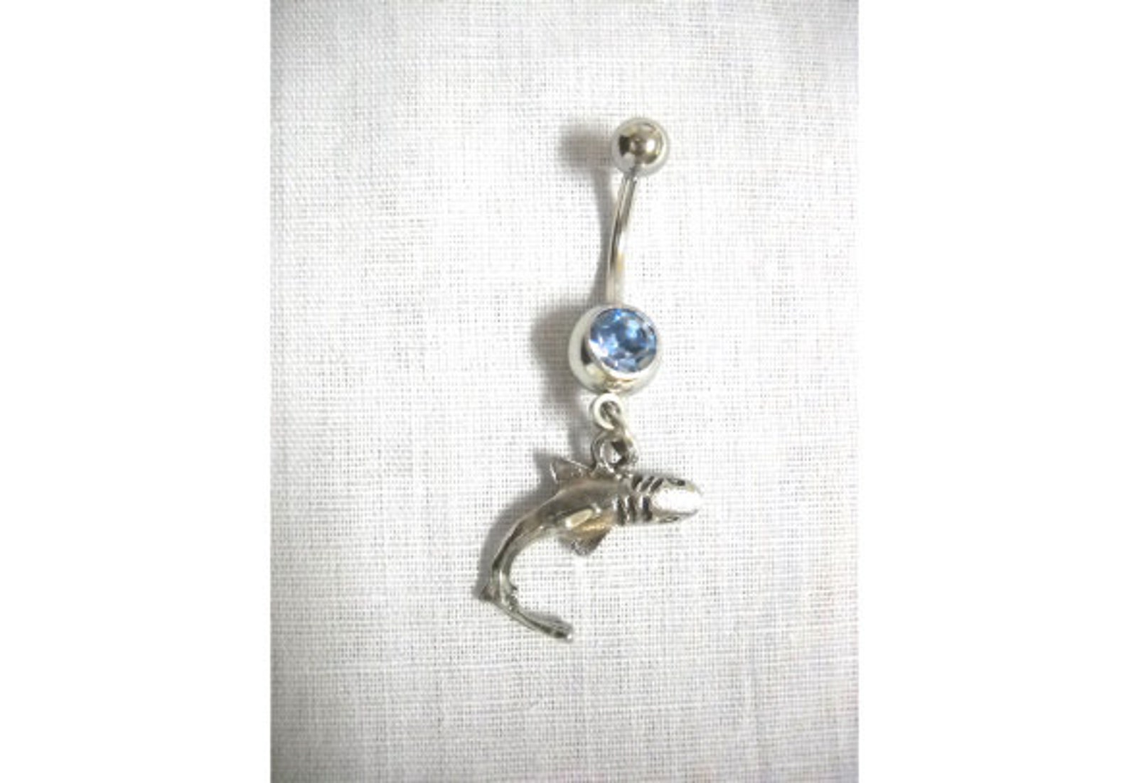 Deep Ocean Sea Life Cast Pewter Surfer Gear SHARK Top Side View of a ...