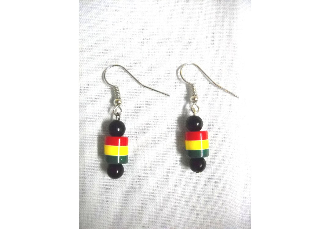 Cool Yah Mon Music Unique Bright RASTA Colorful Red Green Yellow Black ...