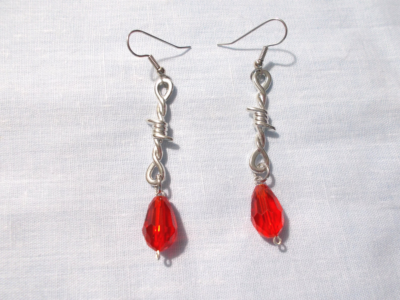 BARBED WIRE / Barb Wire / Barbwire Double Loop Barb Twist With - Etsy