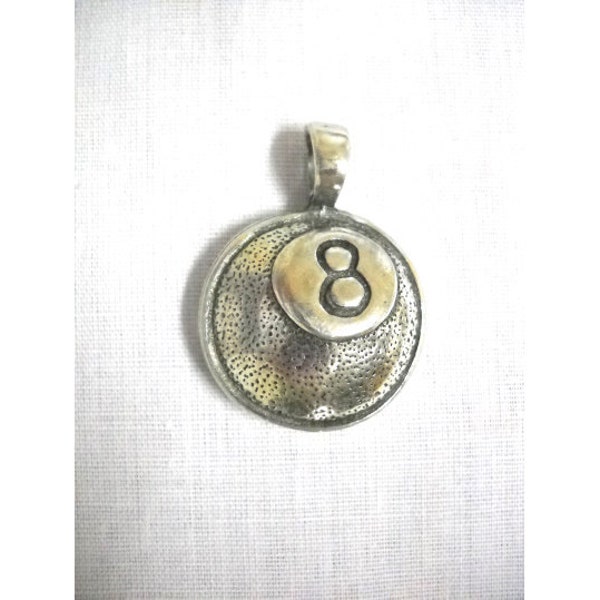 8 Pool Ball Necklace - Etsy