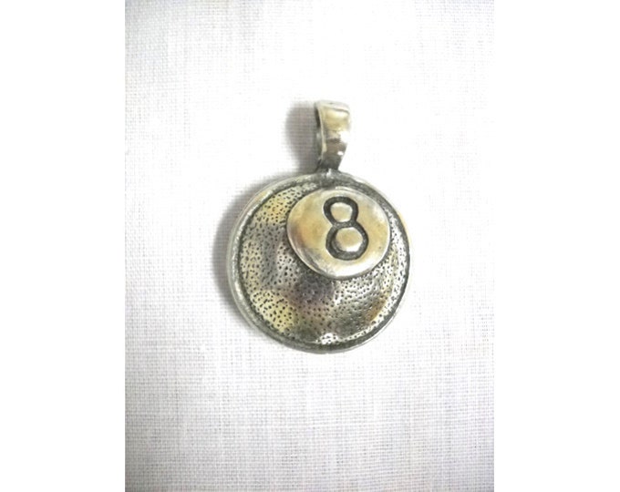 Eight Ball Billiards Pool Ball 8 BALL Pool Hall Tournament Hand Cast ...