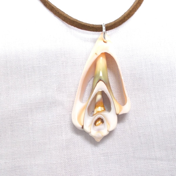Cut Shell Necklace - Etsy