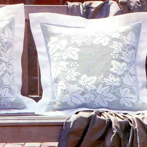 PDF Crochet Pattern Crochet Pillow Home Decor Vintage - Etsy