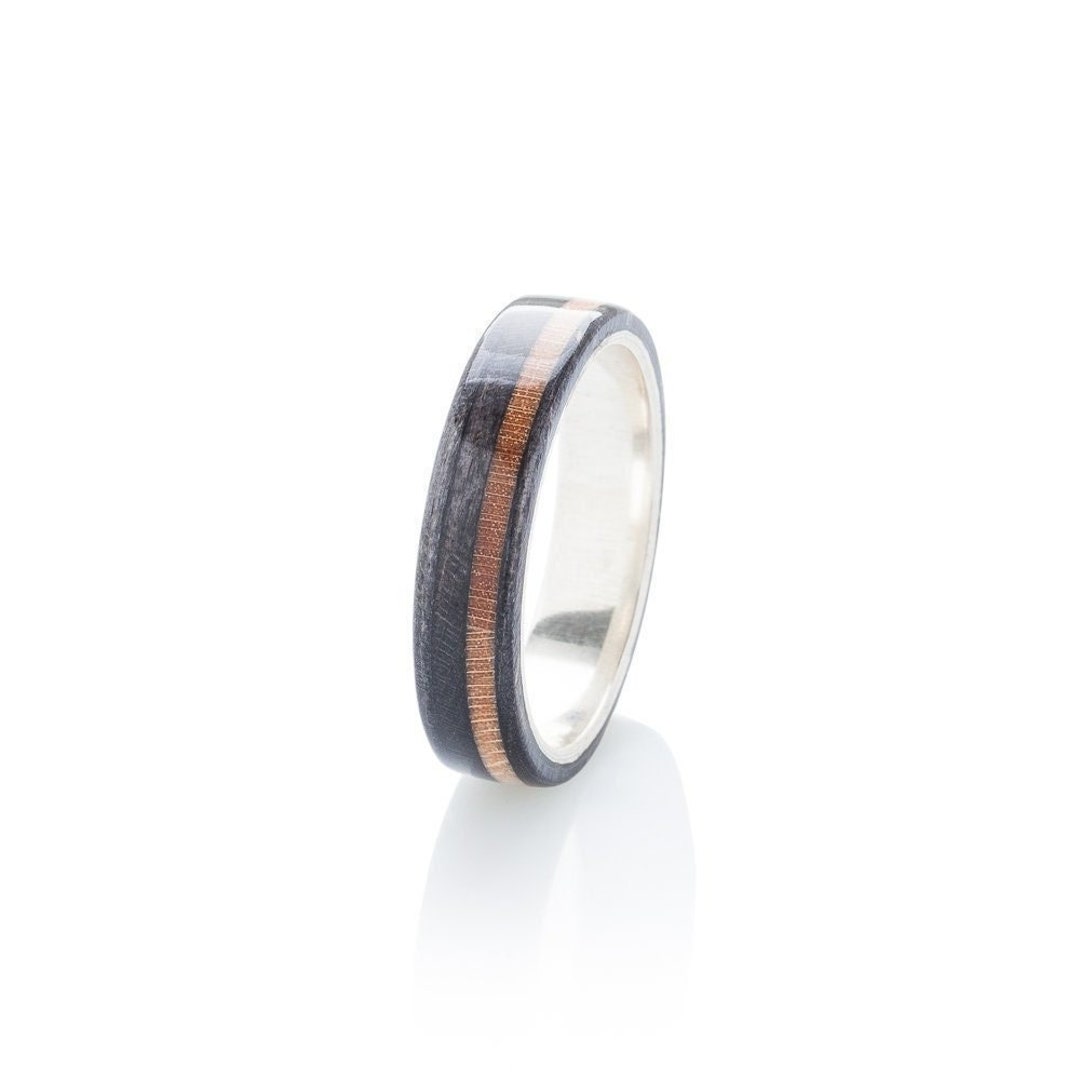 Skateboard Ring - Black Ring - Waterproof - Recycled Skateboards ...