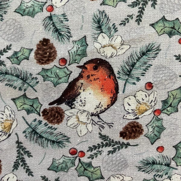 Robin Fabric - Etsy UK