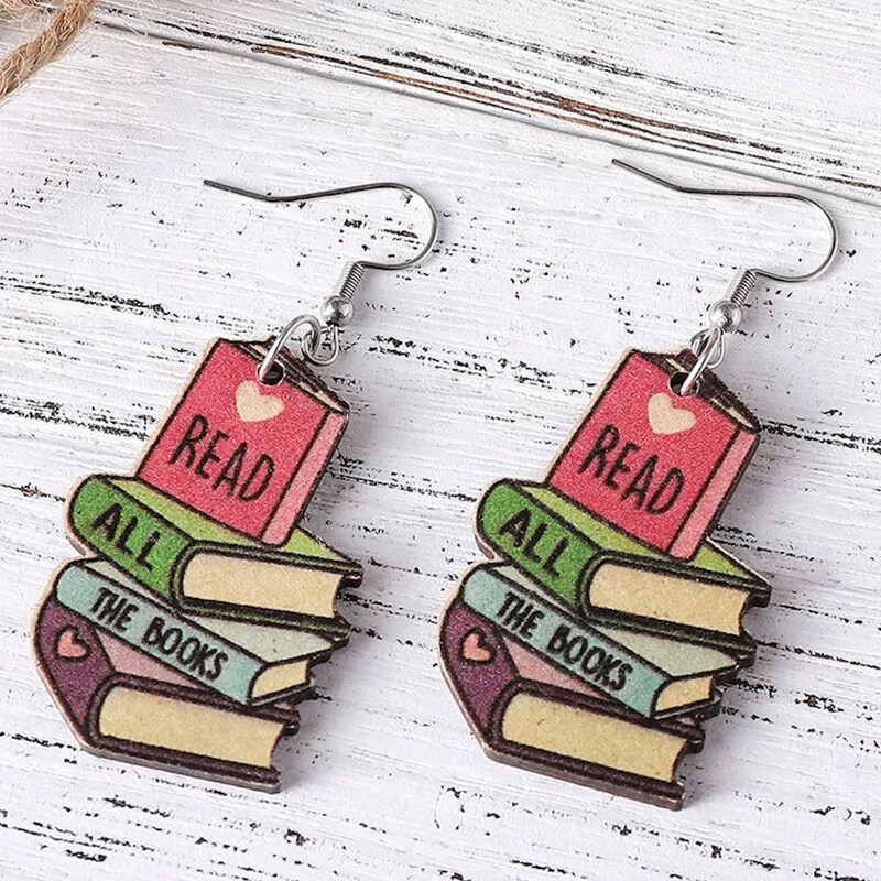 Reading Earrings - Etsy