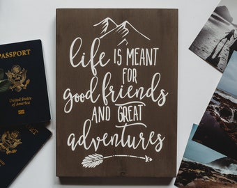 Friends Wood Sign - Etsy